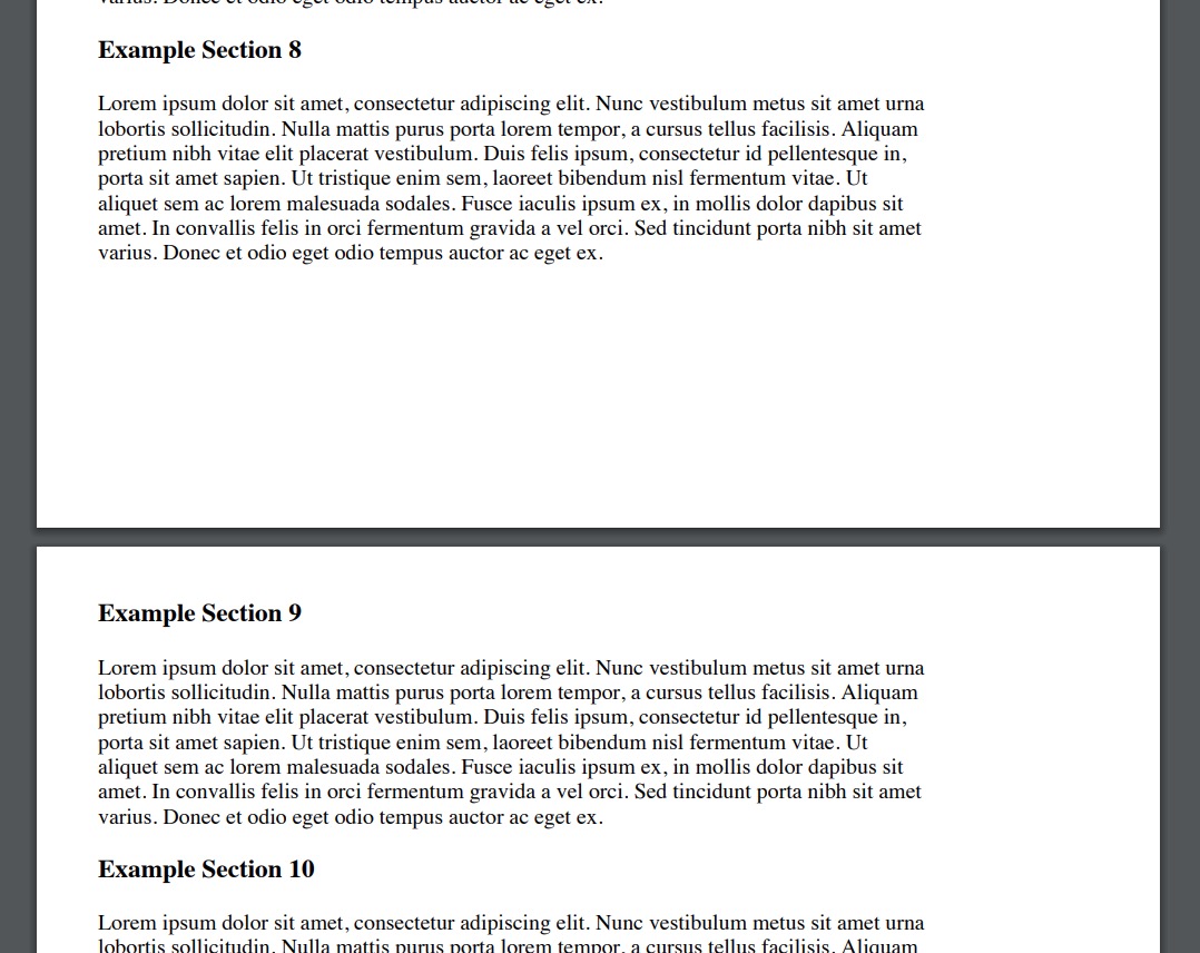 Fromhtml Breaking And Page Break Inside Avoid Css · Issue 1699 · Parallaxjspdf · Github